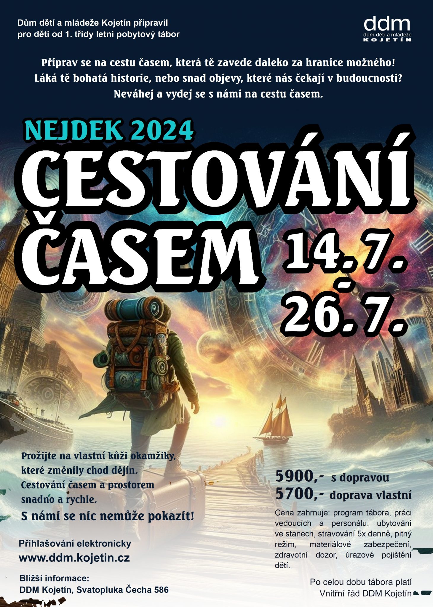 DDM Kojetín » Tábory