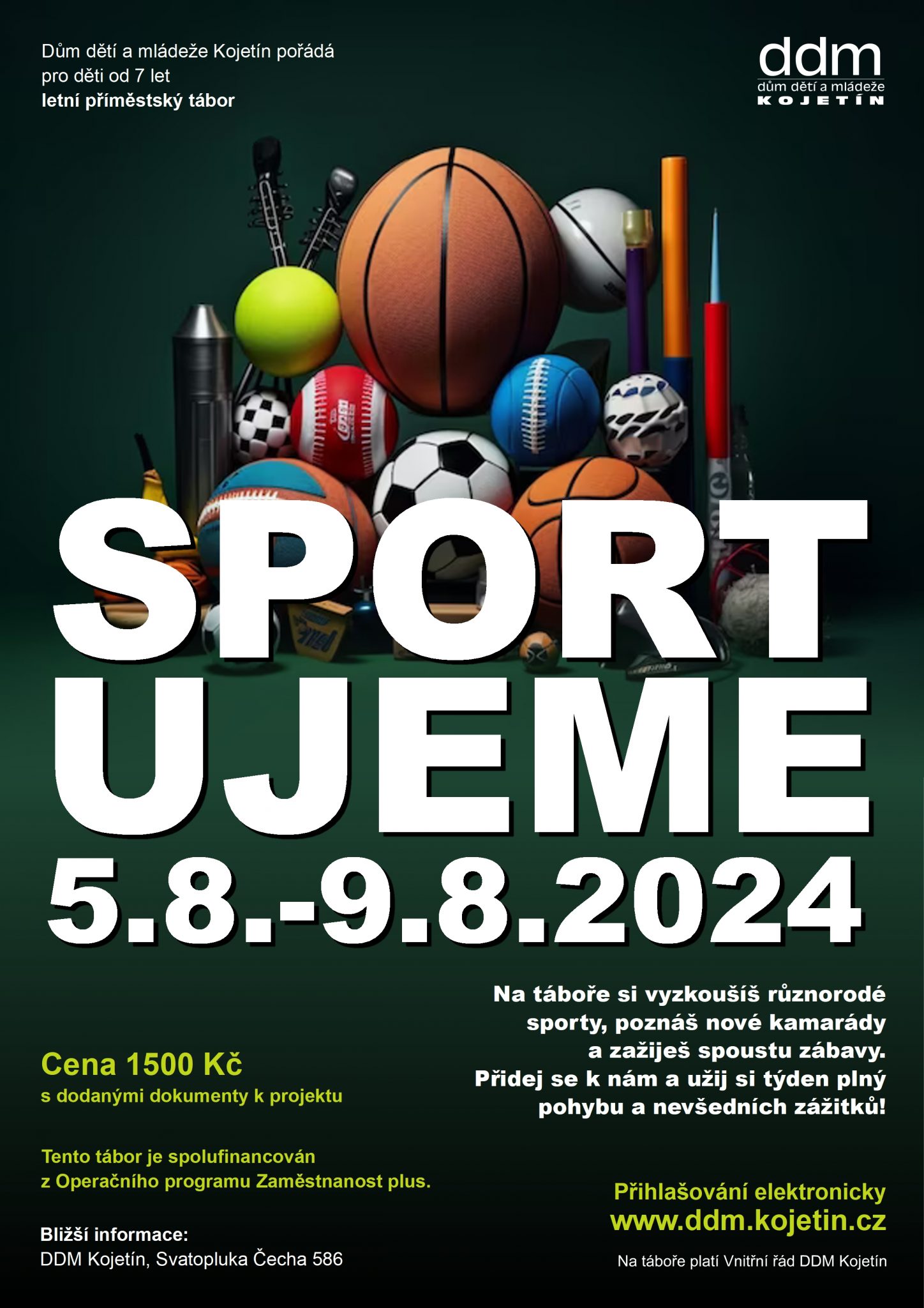 DDM Kojetín » Tábory